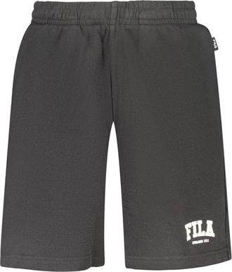 Fila Homme, Sport, Noir, Taille: M Rifredi Regular Graphic Sweat Shorts