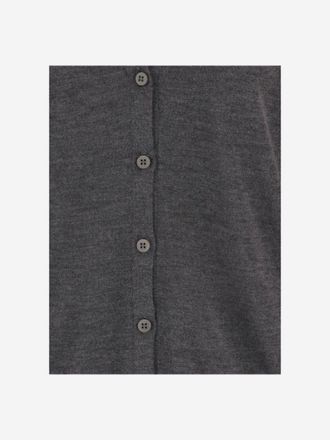 SA SU PHI Cashmere and Silk Cardigan - Gray