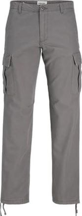 Jack & Jones Pantalon Cargo JPSTKANE JJBARKLEY pour Homme - Coupe ajustée - Tailles S, M, L, XL et XXL, nacré, 28W x 32L
