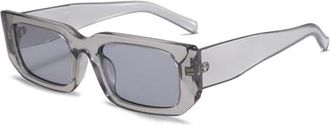 Generic Lunettes De Soleil Carr&eacute;es &Agrave; Petite Monture For Hommes, For Le Sport, Les Vacances En Plein Air(Gray)