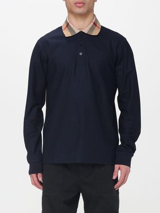 Burberry Polo BURBERRY Homme couleur Bleu