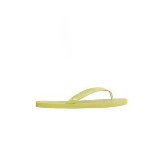 Prada Brushed Leather Flip-Flops