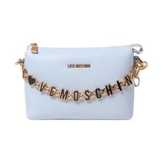 Love Moschino Chic Mini Bag Woman Sky - - Bags - Damen - Blau - ONE SIZE