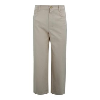 Max Mara Straight Hosen - - Trousers - Damen - Beige - 2XS
