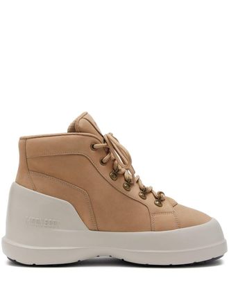 Moon Boot bottines Luna Trek - Marron