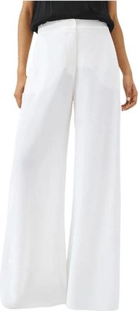 Access Fashion Access Fashion, Femme, Pantalons, Blanc, Taille: 40 FR Wide Pantalons