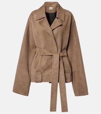 Khaite Veste Alder en daim