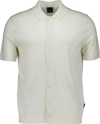 Bugatti Homme, Chemises, Beige, Taille: 3XL Polo 1/2 Arm