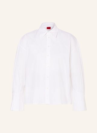 HUGO BOSS Hugo Hemdbluse Eggy weiss