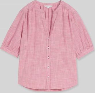 Tom Tailor Regular Fit Bluse aus reiner Baumwolle