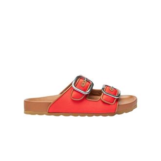 Scarosso Isa Sliders - - Shoes - Damen - Rot - 35 EU