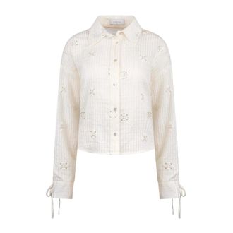 Nukus Nukus, Damen, Blusen & Hemden, Beige, XLGr&ouml;&szlig;e
