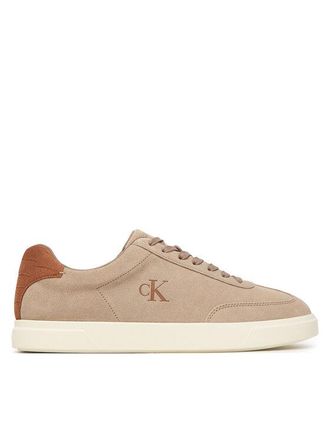 Calvin Klein Sneakers Low Prof Cupsole Laceup Croc Bt HM0HM02285 Beige