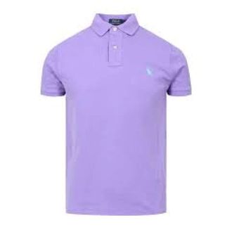 Polo Ralph Lauren Lila Kaktus Polo Shirt - - Tops - Herren - Lila - 2XL