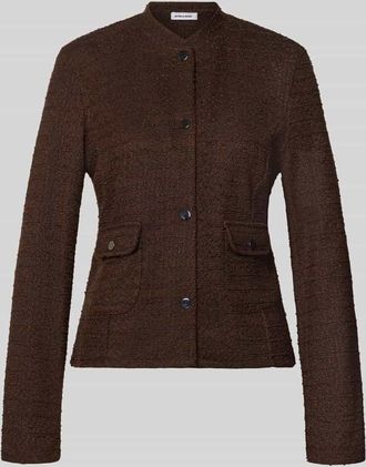 More & More Blazer mit Viskose-Anteil in Boucl&eacute;-Optik