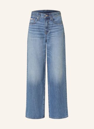 Calvin Klein Jeans Wide Leg Jeans blau