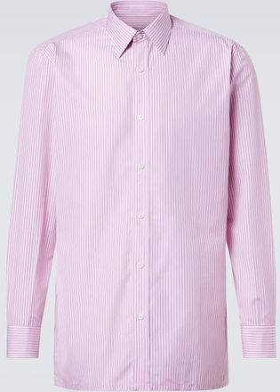 Charvet Hemd aus Baumwollpopeline