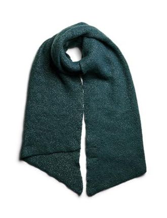 Pieces Pcpyron &Eacute;charpe longue Lurex Noos Bc, Reflecting Pond/d&eacute;tail : Silver Lurex, taille unique