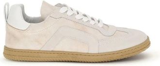 Pierre Hardy Femme, Chaussures, Beige, Taille: 36 EU Cream Calf Leather Bos Taurus Low Top Baskets