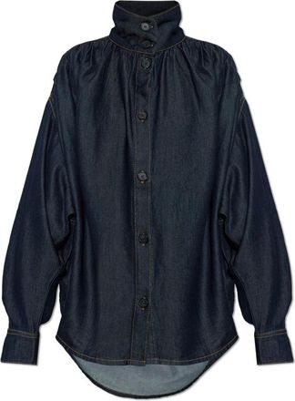 Iro Chemise en jean Coming - Femme - Blouses et Chemises - Bleu - Taille: 40 FR