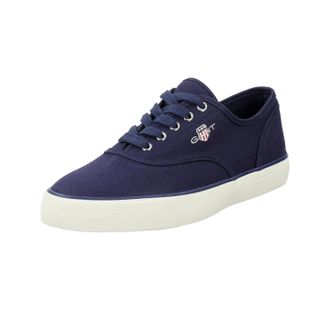 GANT Sneaker GANT Killox, Herren, Gr. 45, marine, Textil, Schuhe Sneaker, Schn&uuml;rschuh, Sommerschuh, Canvas-Sneaker mit leichtem Textilfutter
