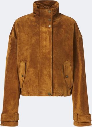Veronica Beard Jacke Bateman aus Veloursleder