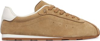 Tommy Hilfiger Sneakers Tommy Hilfiger Th Bella Low Runner Suede FW0FW09189 Beige