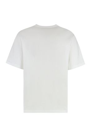 Dolce & Gabbana Mens Cotton Crew-Neck T-Shirt White T-Shirts And Polos