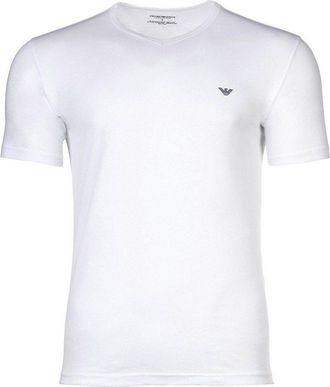Emporio Armani T-Shirt Herren T-Shirt 2er Pack Baumwolle CORE LOGOBAND (Packung, 2er Pack)