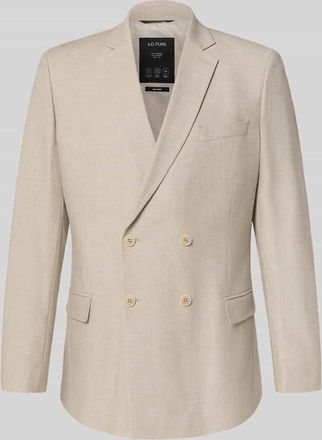 s.Oliver Black Label Regular Fit Anzugsakko mit Leinen-Anteil