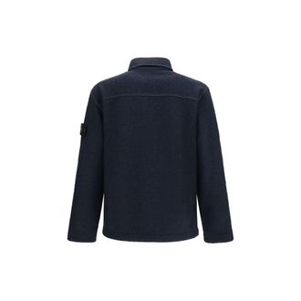 Stone Island Wool-Blend Shirt - Blue