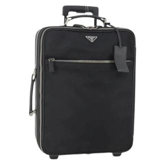 Prada Pre-owned Trunk Weekend Bag - - Pre-owned - Damen - Schwarzk - ONE SIZE