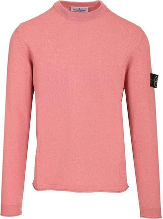 Stone Island Pull Col Rond - Violet