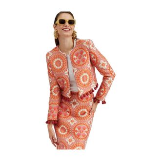 La DoubleJ Pariser Ikone Jacke - - Jackets - Damen - Orange - M