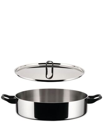 Alessi La Cintura Di Orione Kasserolle (3700ml) - Silber