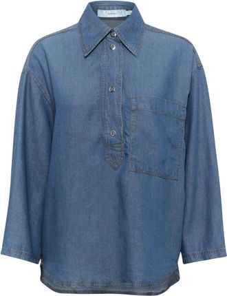 Inwear Femme, Blouses et Chemises, Bleu, Taille: 40 FR Denim Chemises