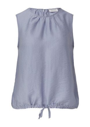 Comma Blusentop Bluse Leichtes Blusentop aus Lyocellmix
