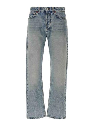 Isabel Marant Straight Leg Jeans - Hellblau