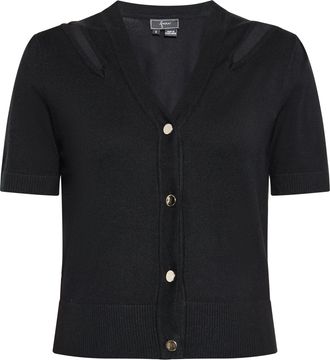 Faina Strickjacke Damen schwarz