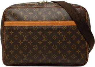 Louis Vuitton Pre-owned Reporter GM Umh&auml;ngetasche - - Pre-owned - Damen - Braun - ONE SIZE