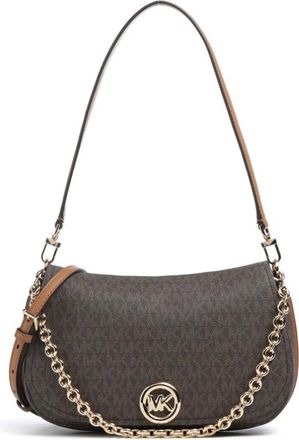 Michael Kors Femme, Sacs, Brun, Taille: ONE Size Sac bandouli&egrave;re convertible moyen Nolita