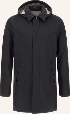 Herno Herno Mantel Mit Abnehmbarer Kapuze schwarz