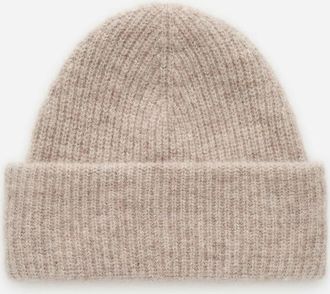 Arket Beanie Aus Alpakawolle Und Wolle -Beige