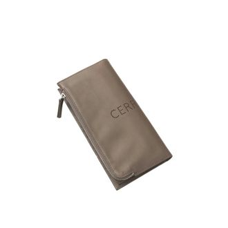 Cerruti Homme, Accessoires, Brun, Taille: ONE Size Portefeuille en cuir avec logo frontal