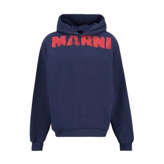Marni Kapuzenpullover - - Sweatshirts & Hoodies - Herren - Blau - S