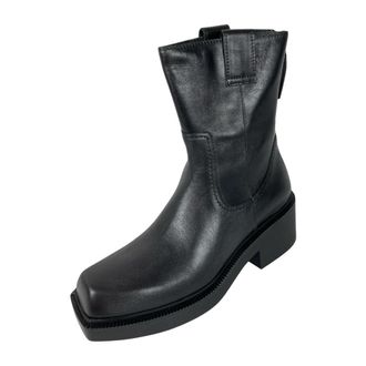 Vic Mati&eacute; Schwarze Cowboy Stiefel Western Leder - - Shoes - Damen - Schwarzk - 37 EU