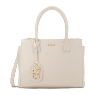 Kazar Elegante Ledertasche mit Griffen - - Bags - Damen - Beige - ONE SIZE