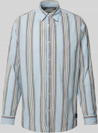 Scotch & Soda Regular Fit Freizeithemd in Crinkle-Optik