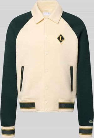 Lacoste Regular Fit Sweatjacke aus Baumwoll-Mix