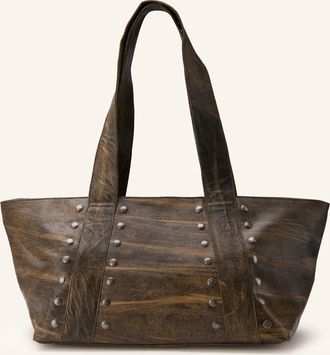 N&uacute;noo N&uacute;noo Shopper Maxi Mit Nieten braun